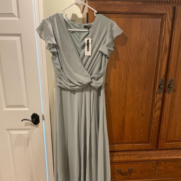 JUBA | Dresses | Long Sage Green Dress Juba Maxi Dress | Poshmark